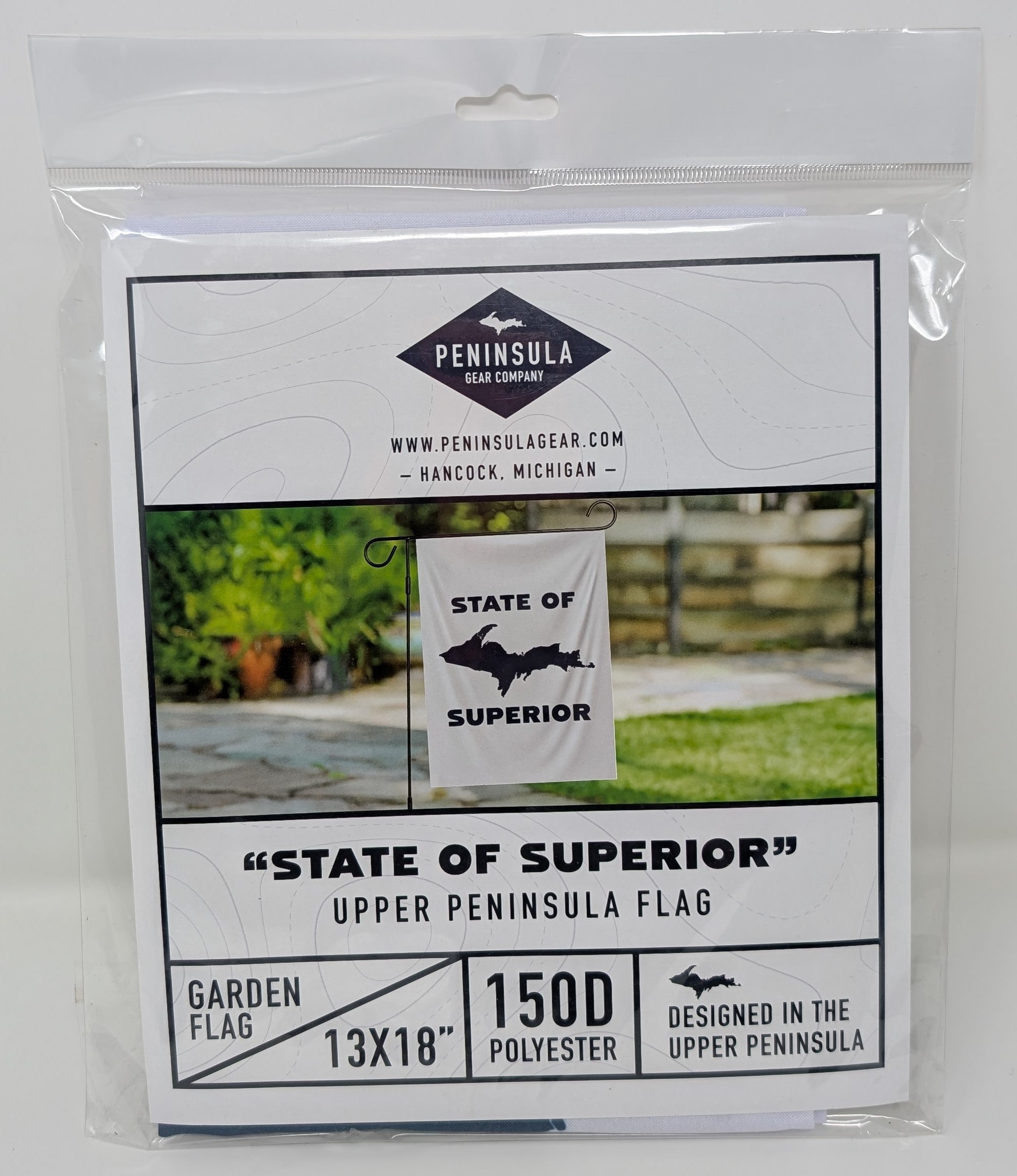 State of Superior Garden Flag | Upper Peninsula Garden Flag – Peninsula ...