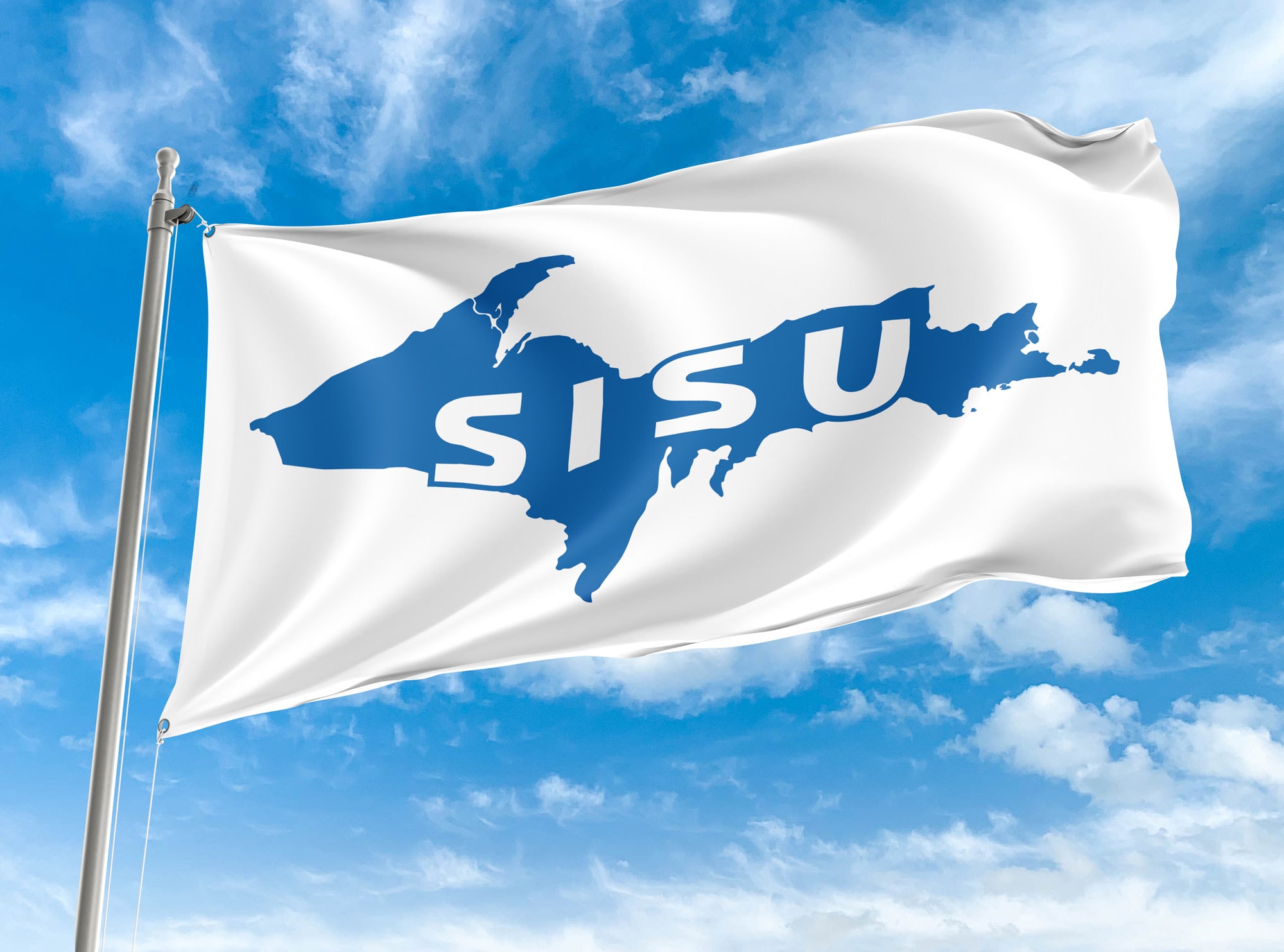 Yooper Sisu | Upper Peninsula Flag – Peninsula Gear