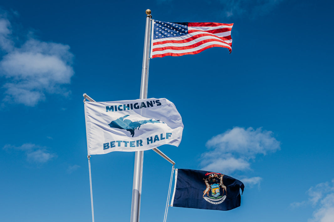 Our Michigan Flags – Peninsula Gear