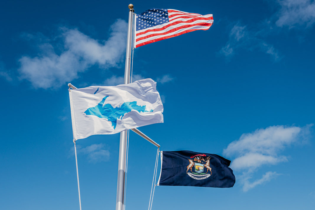Our Michigan Flags – Peninsula Gear